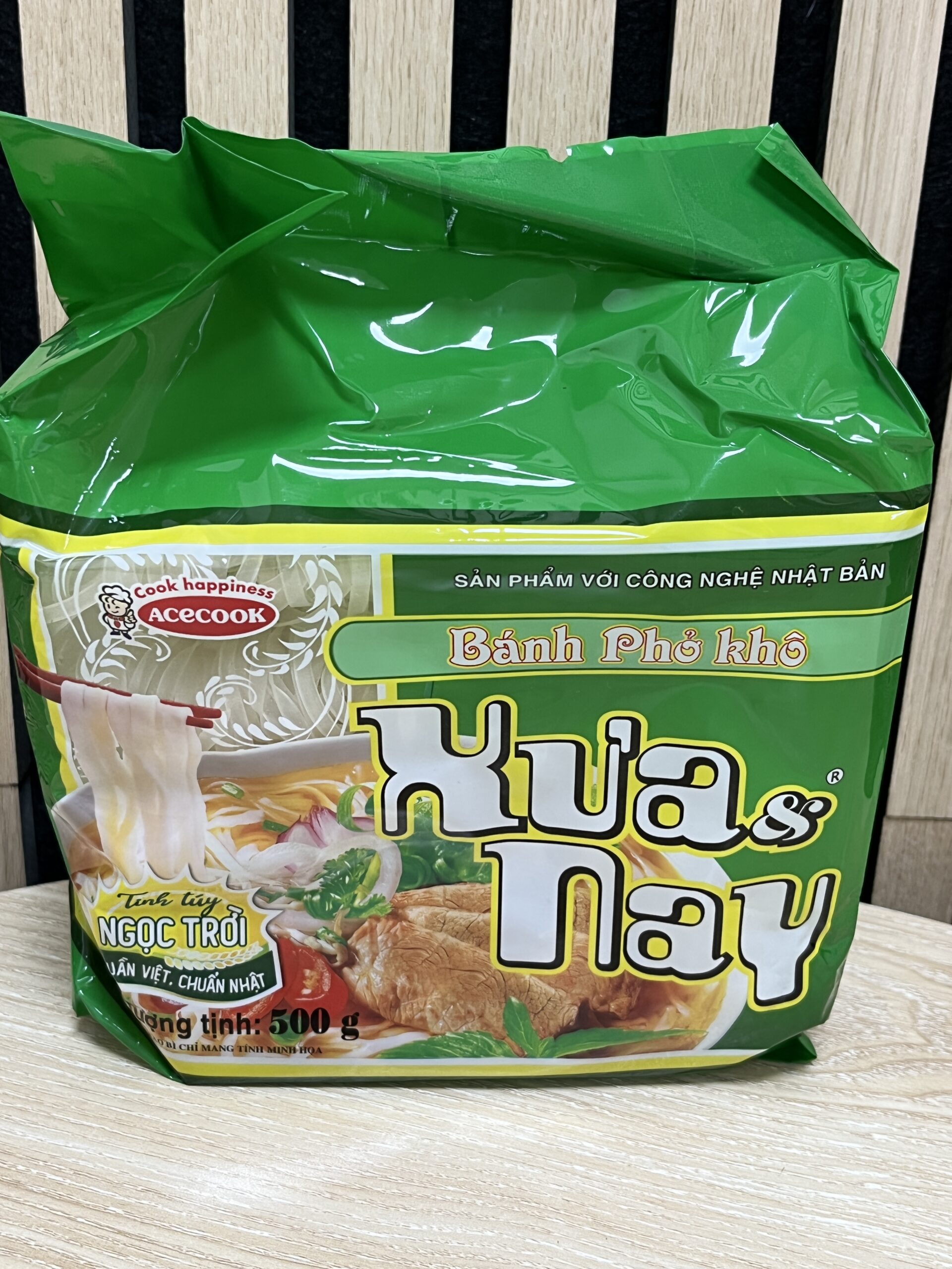 VN ACECOOK Rice stick Xua va Nay 500g – 越南 ACECOOK 河粉 袋裝 – 都可以